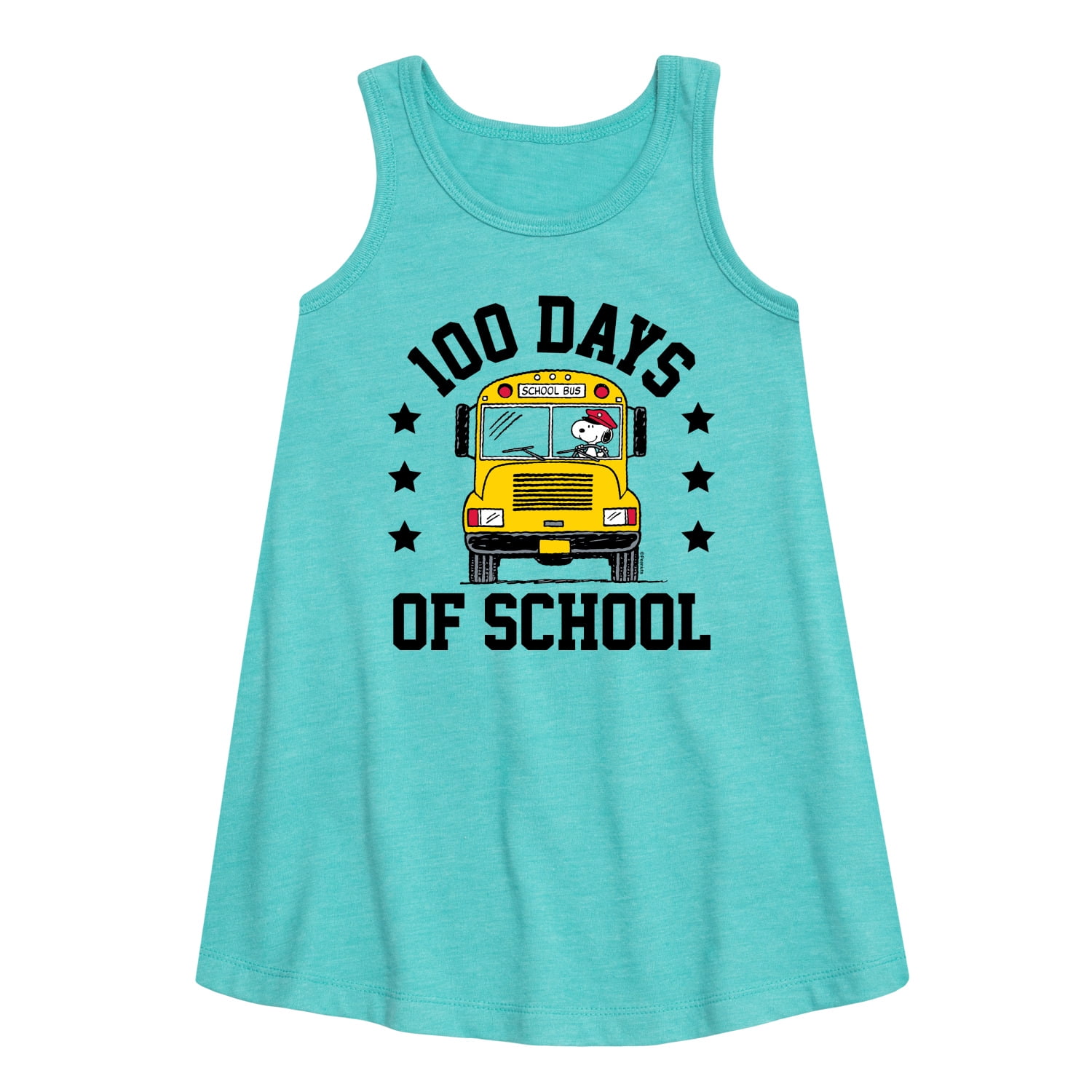 Peanuts - Snoopy One Hundred Days Of School - Toddler & Youth Girls A ...
