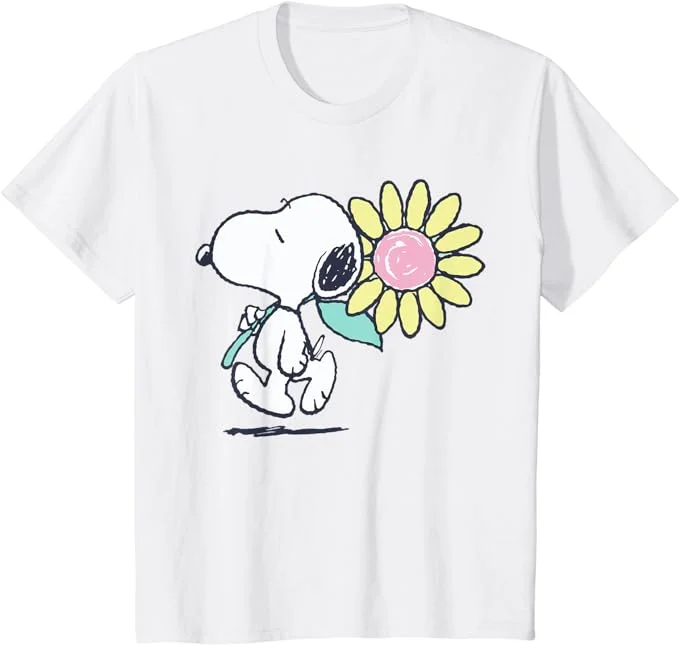 Peanuts Snoopy Pink Daisy Flower - Walmart.com