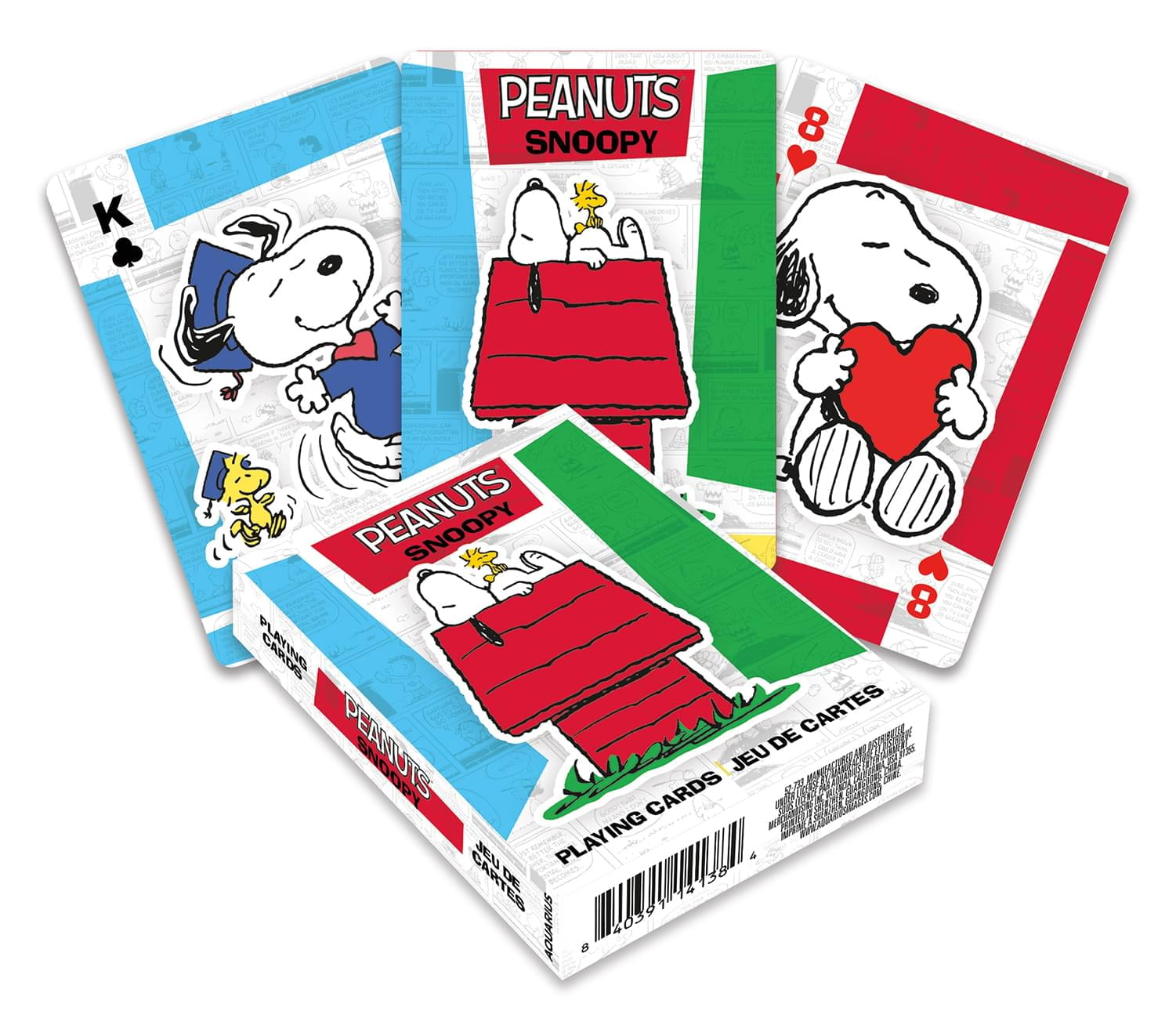 Peanuts Snoopy Playing Cards | 52 Card Deck + 2 Jokers - Walmart.com