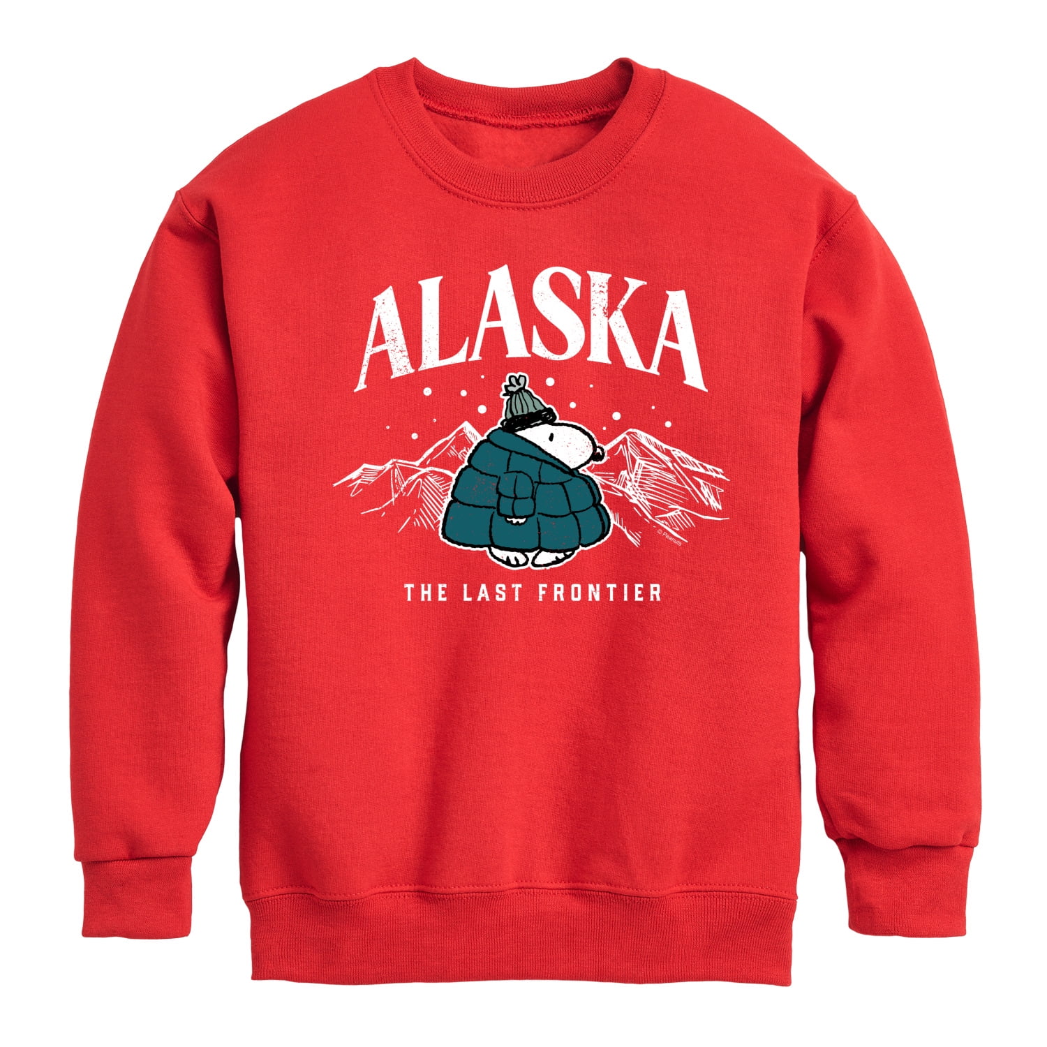 Peanuts - Snoopy - Puffer - Alaska Last Frontier - Toddler And Youth ...