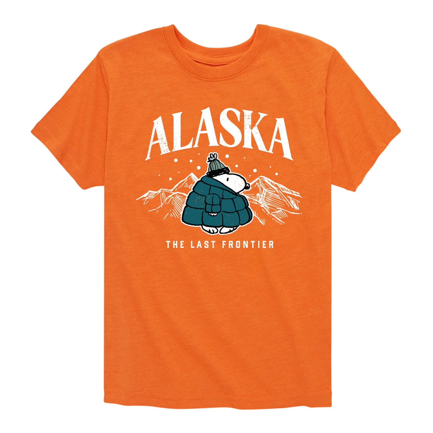 Peanuts - Snoopy - Puffer - Alaska Last Frontier - Toddler And Youth ...