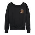 Peanuts - Snoopy School Football - Women's French Terry Long Sleeve ...