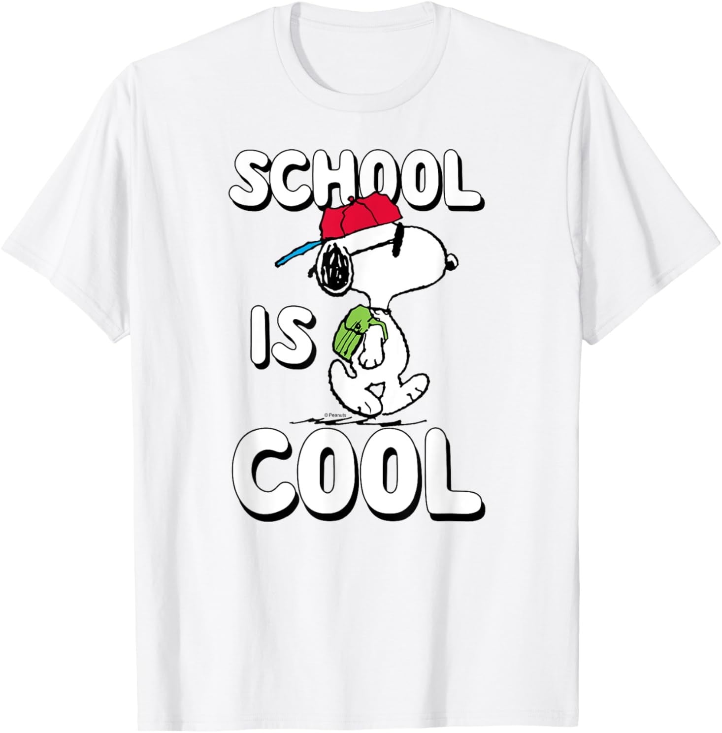 Peanuts Snoopy School Is Cool Shirt – Official Back to School Tee for ...