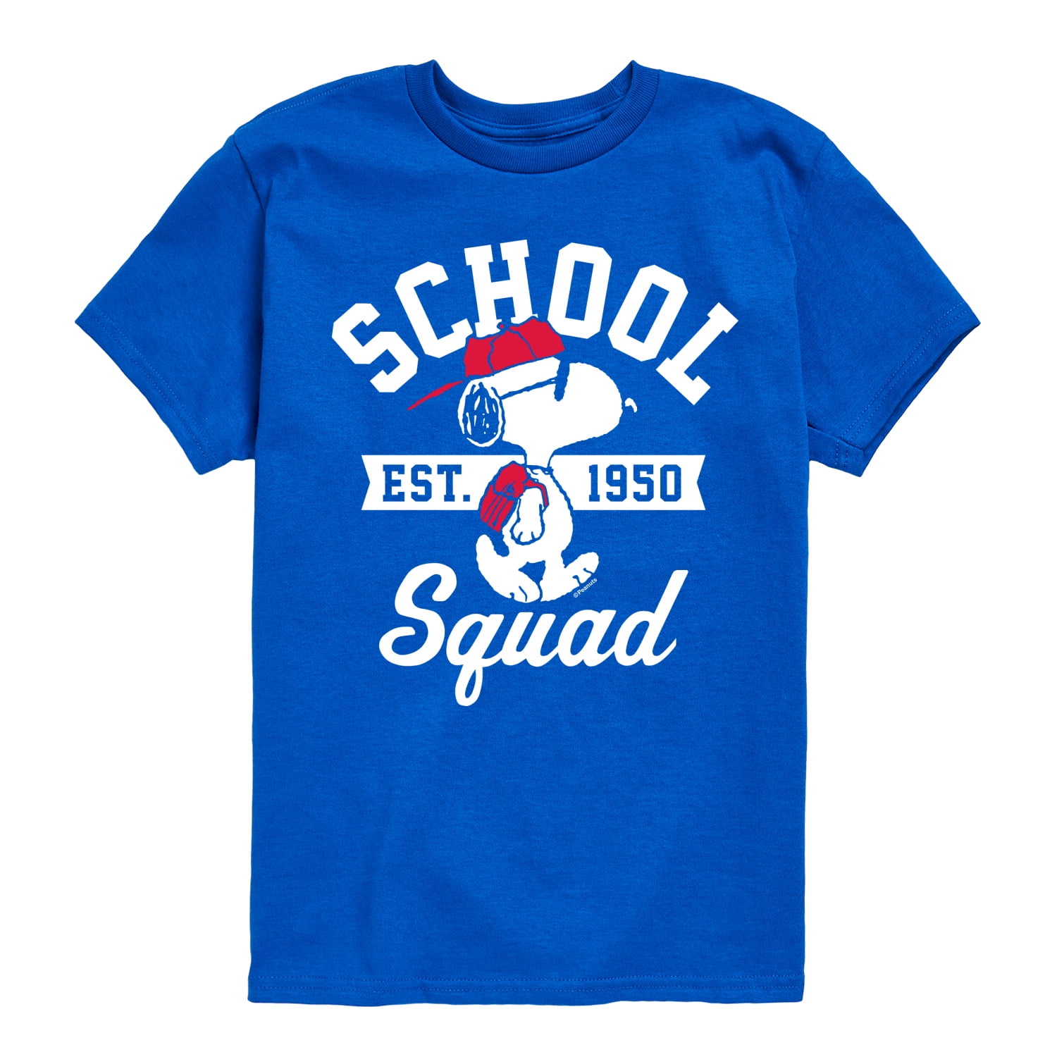 Peanuts - Snoopy School Squad - Toddler & Youth Short Sleeve Graphic T ...