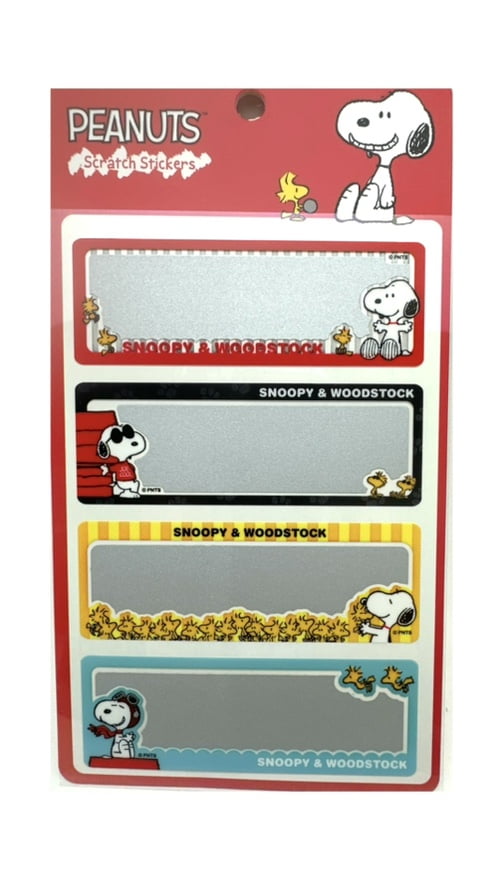 Peanuts Snoopy Scratch Note Stickers - Walmart.com