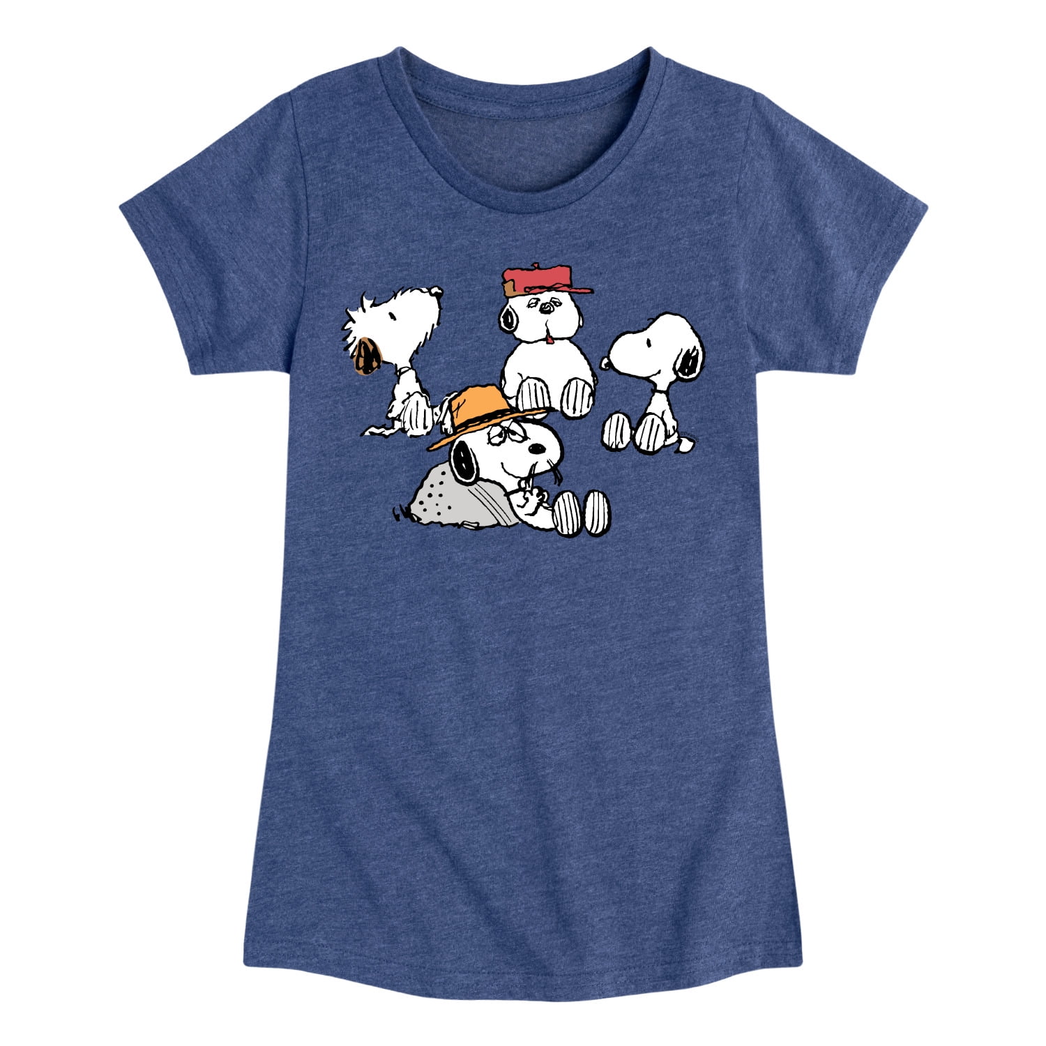 Peanuts - Snoopy Siblings - Toddler And Youth Girls Short Sleeve ...