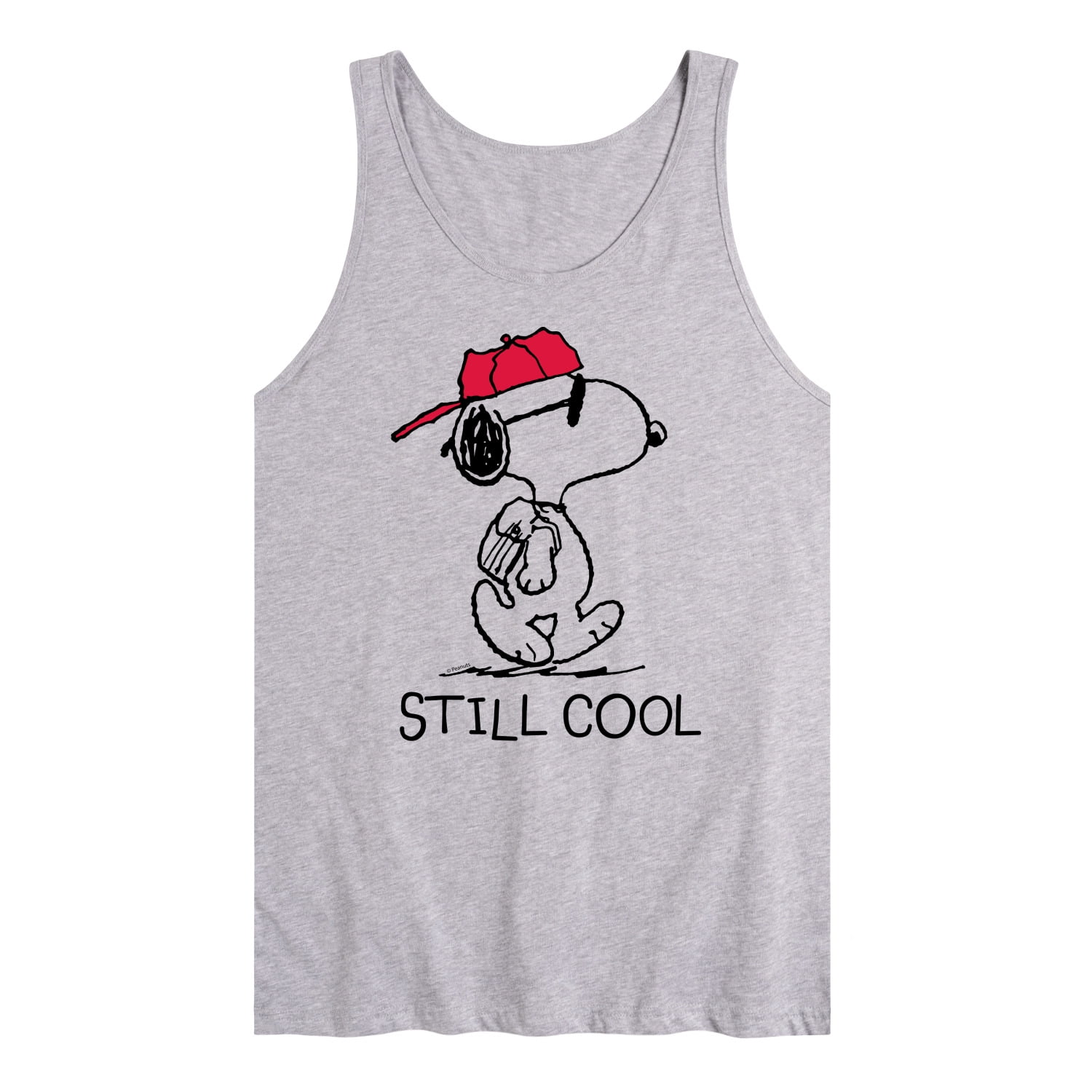 Peanuts - Snoopy Still Cool - Men's Jersey Tank Top - Walmart.com