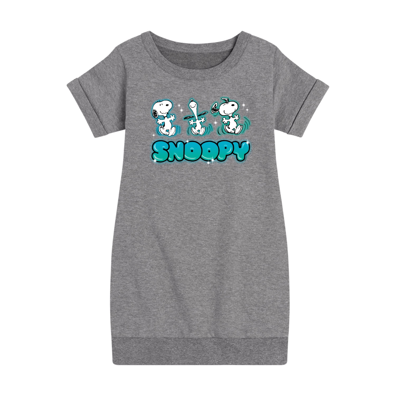 Peanuts - Snoopy - Toddler & Youth Girls Fleece Dress - Walmart.com