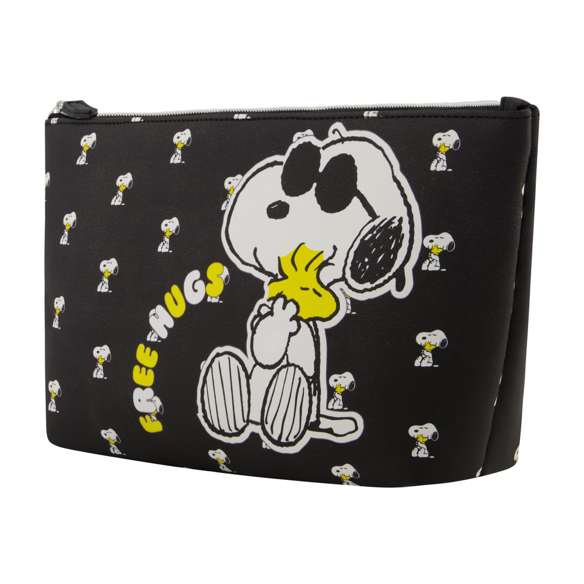 Peanuts Snoopy Women's Makeup Bag, Small Travel Cosmetic Zipper Pouch ...