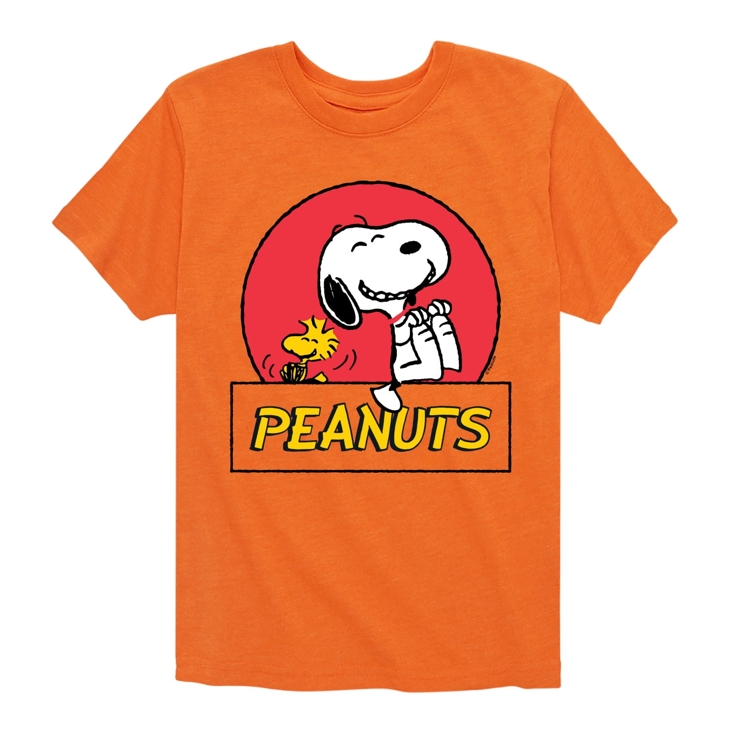 Peanuts - Snoopy Woodstock Circle - Toddler & Youth Short Sleeve ...