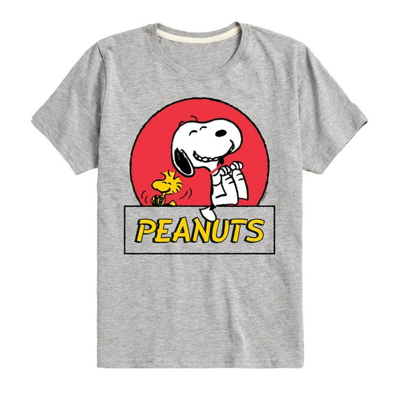 Peanuts - Snoopy Woodstock Circle - Toddler & Youth Short Sleeve ...