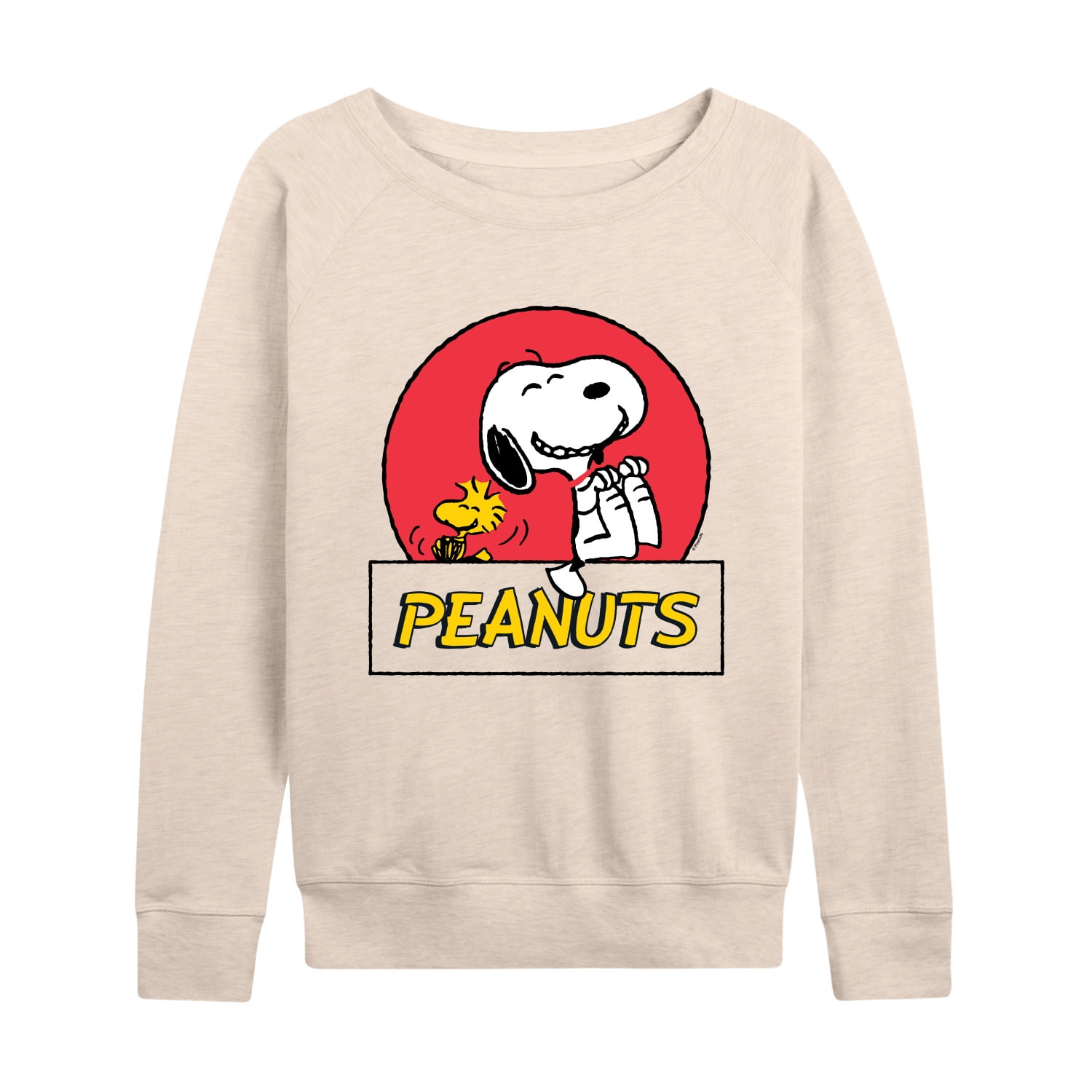 Peanuts - Snoopy Woodstock Circle - Women's Lightweight French Terry ...