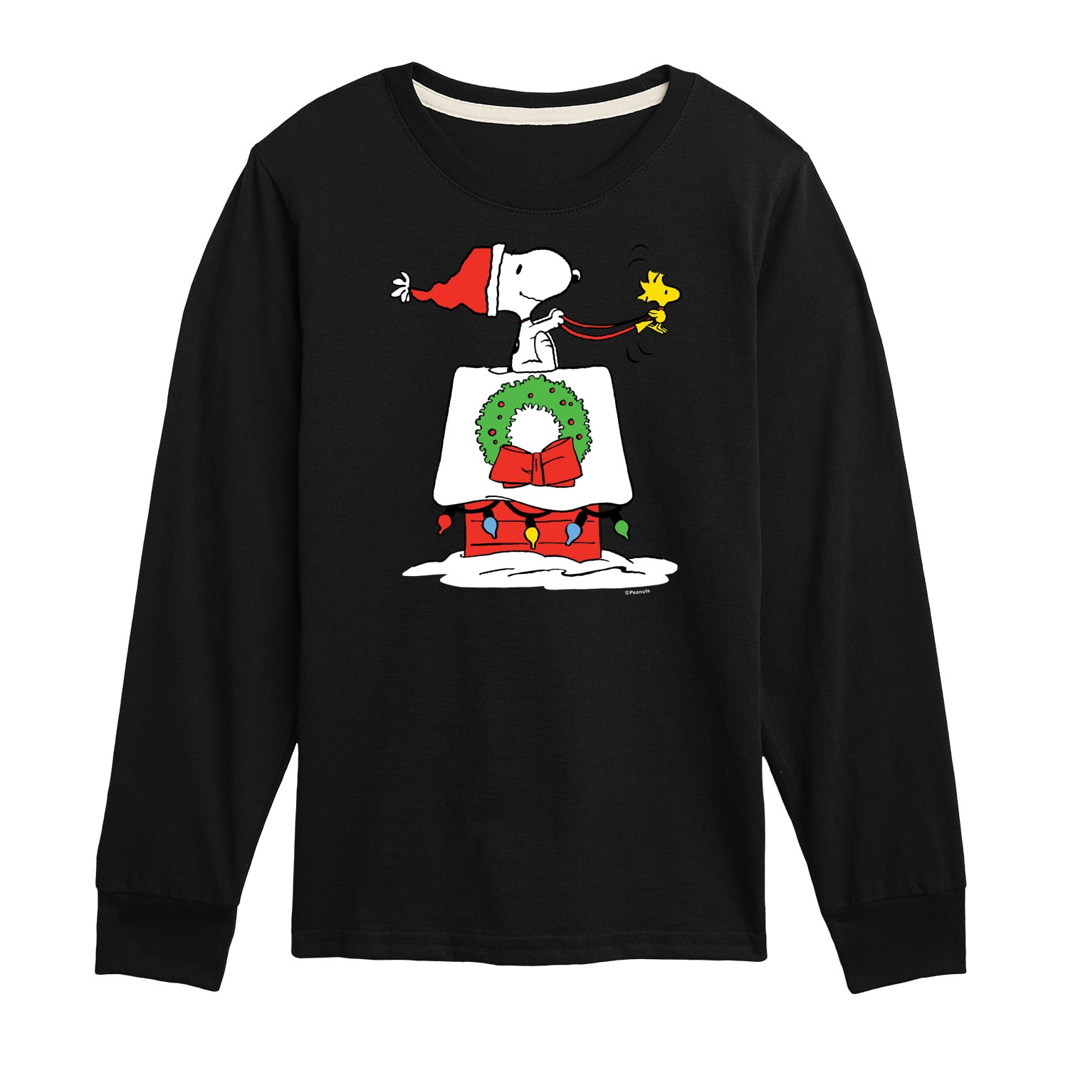 Peanuts - Snoopy & Woodstock House Sleigh - Toddler And Youth Long ...