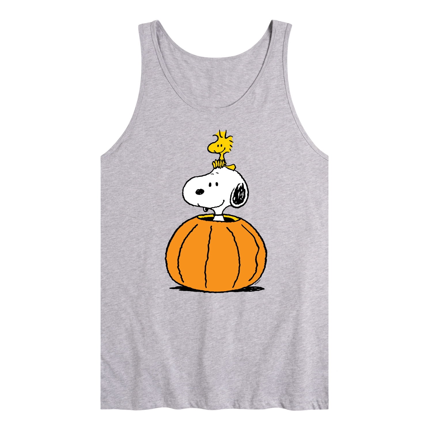 Peanuts - Snoopy Woodstock Pumpkin - Men's Jersey Tank Top - Walmart.com