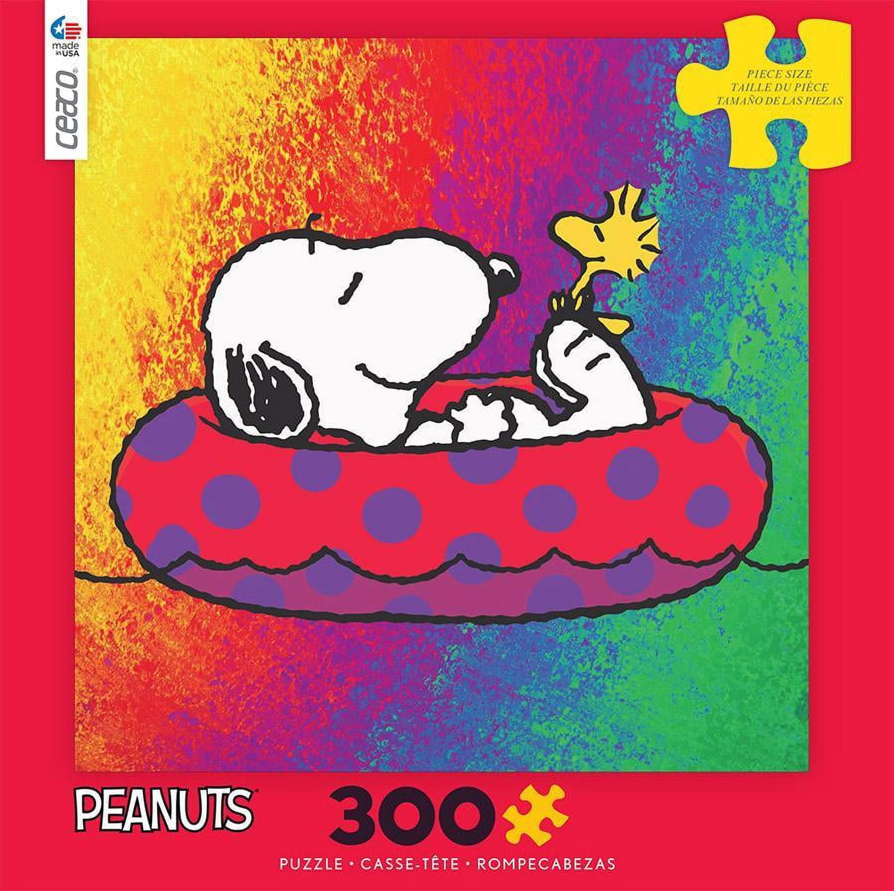 Peanuts Snoopy Woodstock Raft 300 pcs Puzzle Ceaco New with Box ...