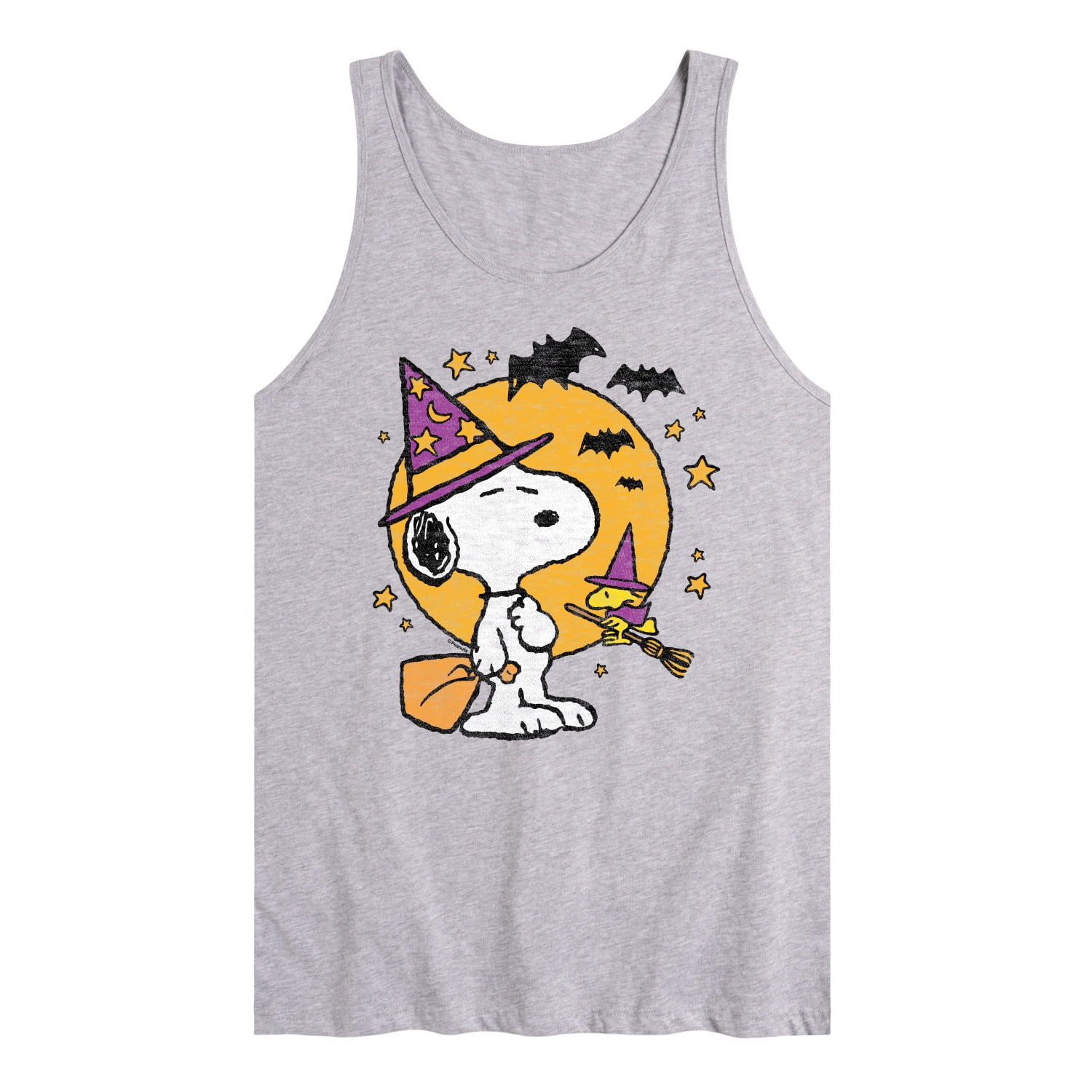 Peanuts - Snoopy Woodstock Witchcraft - Men's Jersey Tank Top - Walmart.com