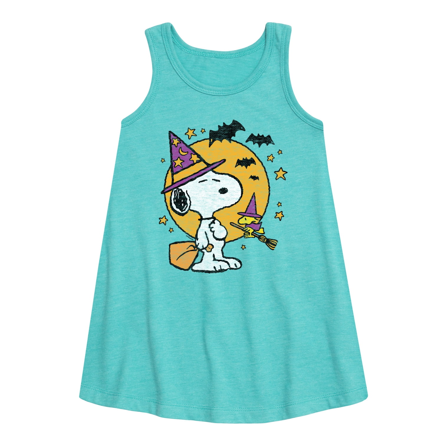 Peanuts - Snoopy Woodstock Witchcraft - Toddler & Youth Girls A-line ...