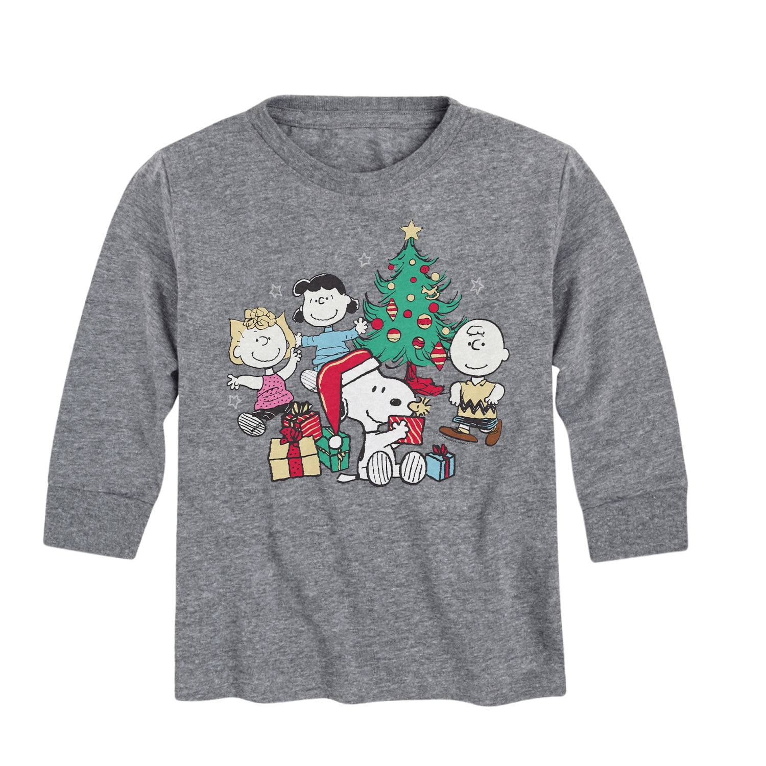 Peanuts - Snoopy and Friends Around Christmas Tree - Toddler And Youth ...