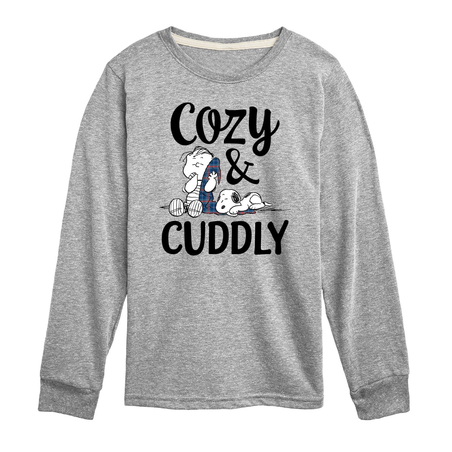 Peanuts - Snoopy and Linus Cozy And Cuddly - Toddler And Youth Long ...