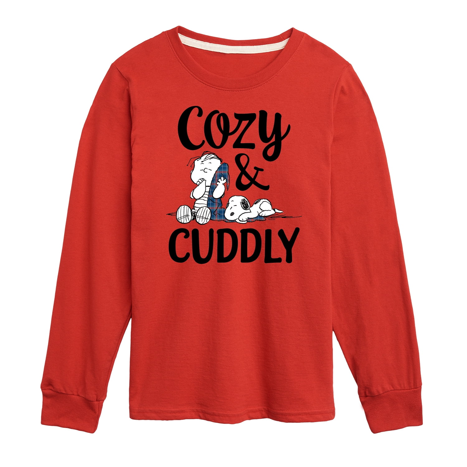 Peanuts - Snoopy and Linus Cozy And Cuddly - Toddler And Youth Long ...