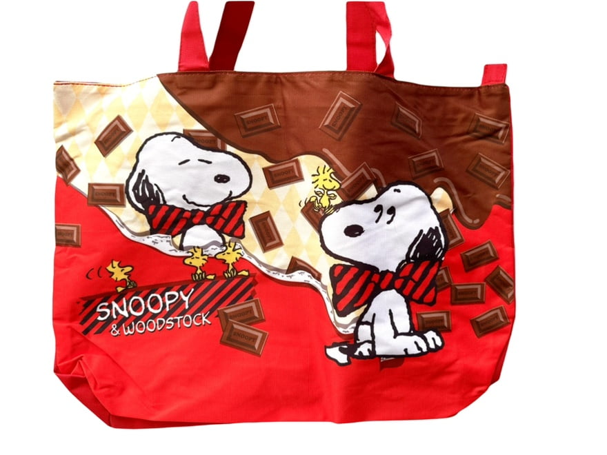 Peanuts Snoopy and Woodstock Red Handbag - Walmart.com