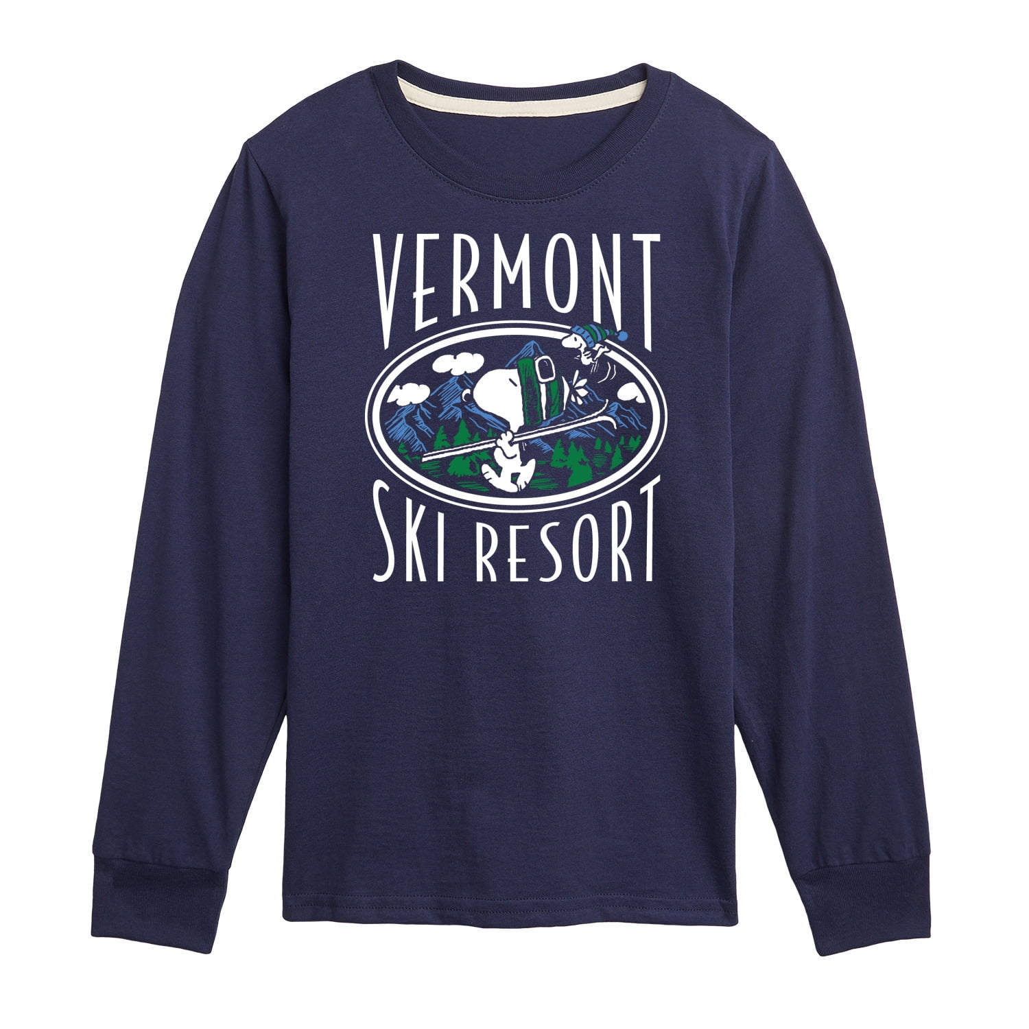 Peanuts - Snoopy and Woodstock Vermont Ski Resort - Toddler And Youth ...