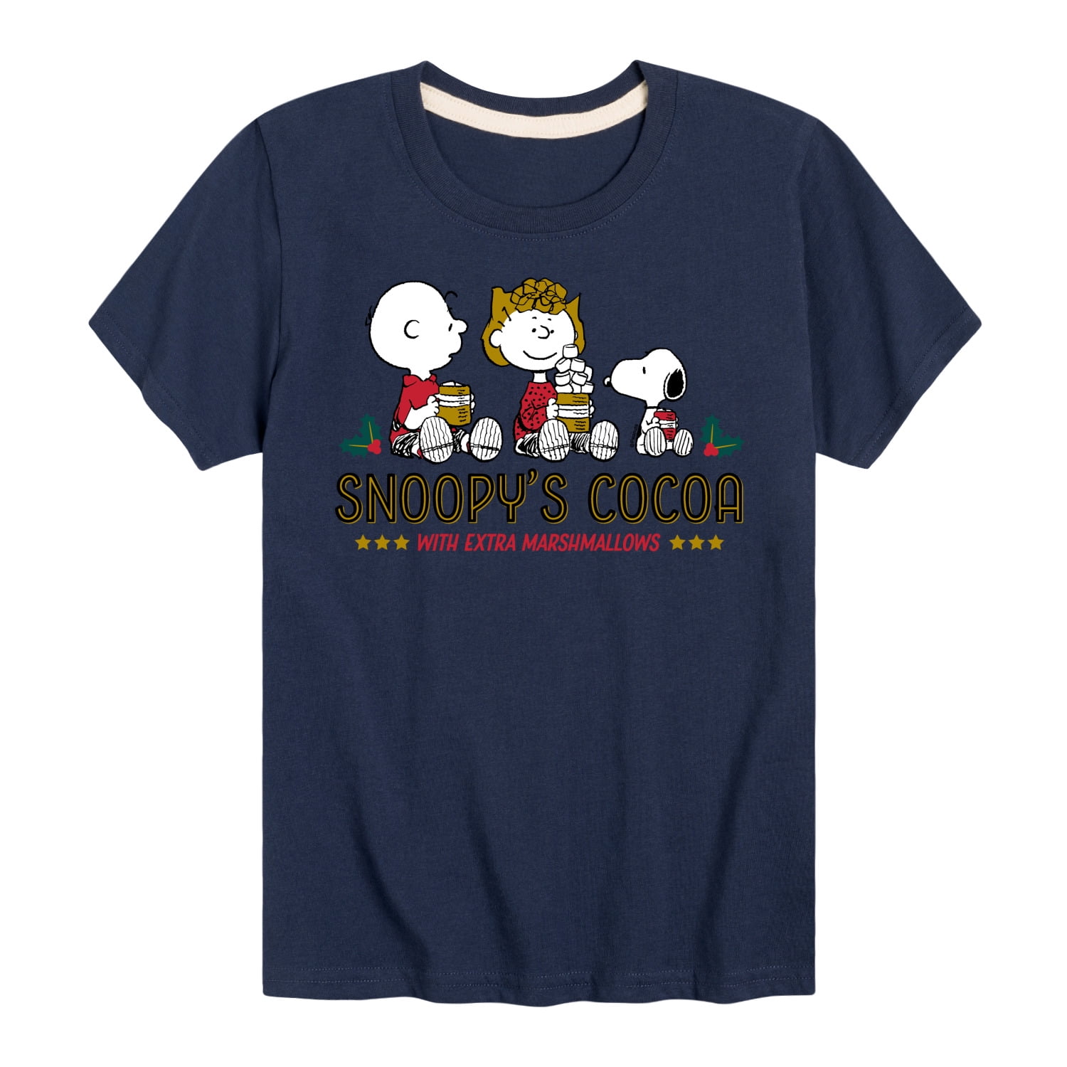 Peanuts - Snoopy's Cocoa Christmas - Toddler And Youth Short Sleeve ...