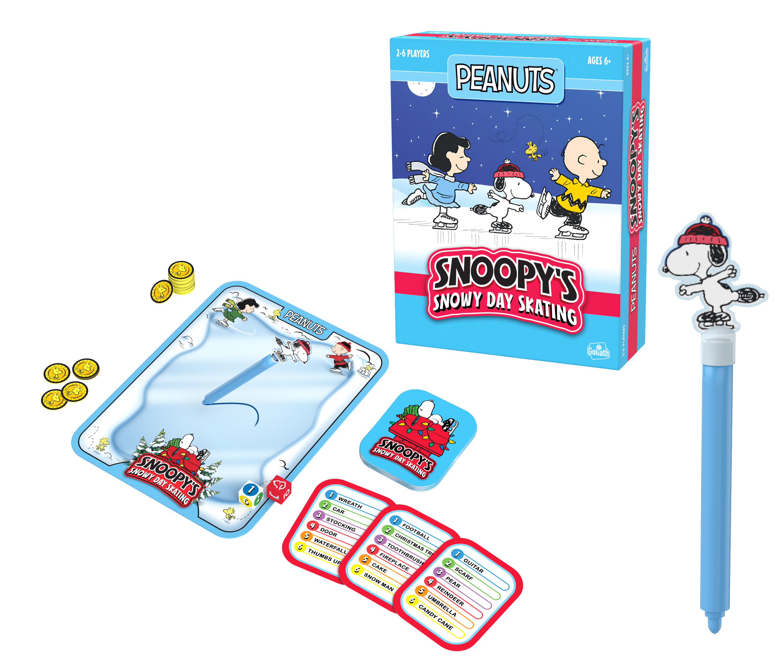 Peanuts: Snoopy's Snowy Day Skating - Walmart.com