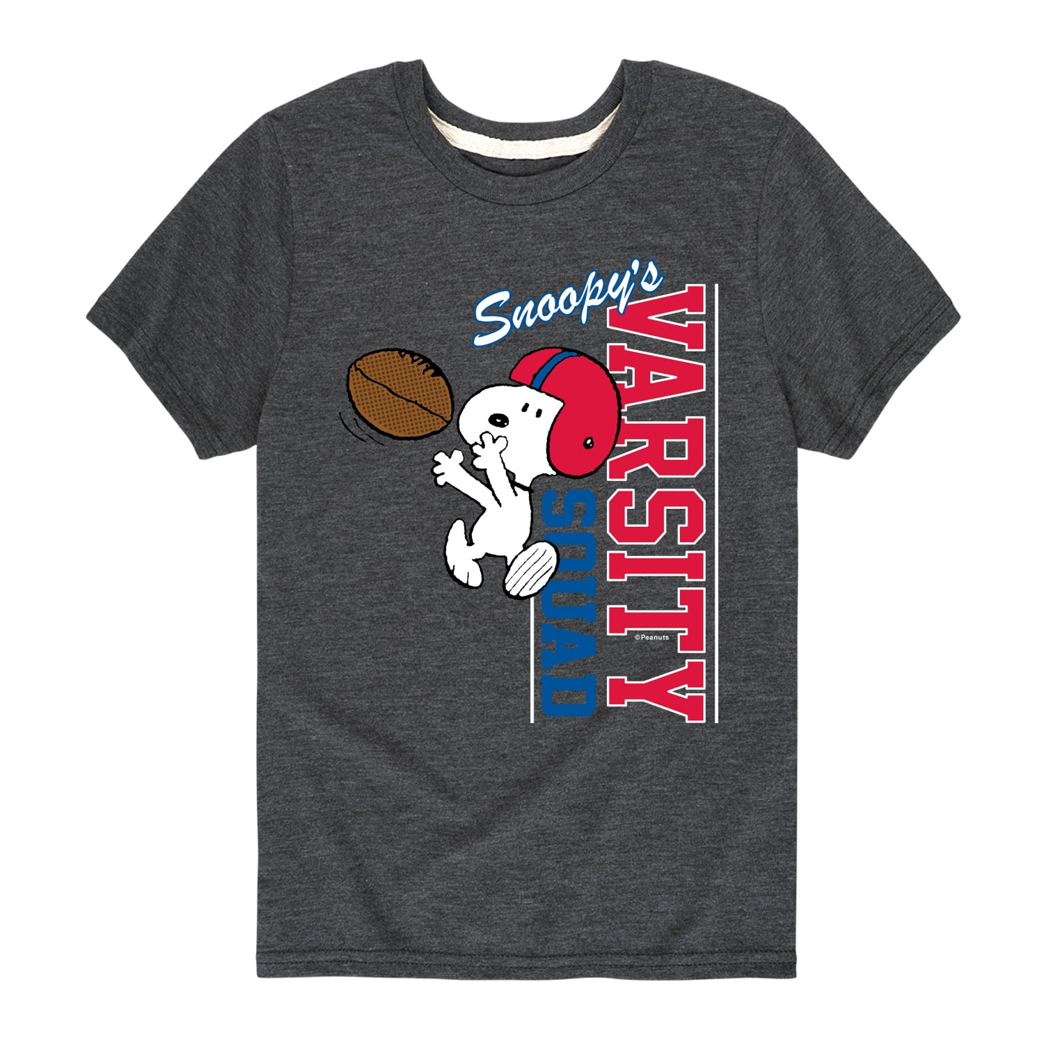 Peanuts - Snoopy's Varsity Squad - Toddler And Youth Short Sleeve ...