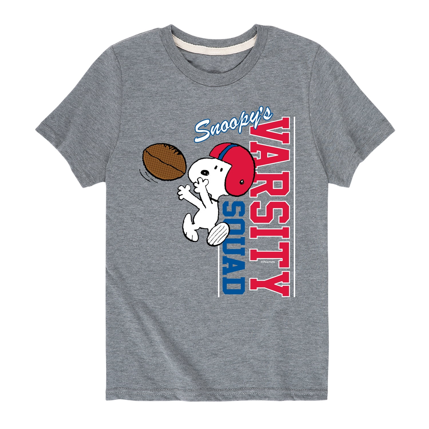 Peanuts - Snoopy's Varsity Squad - Toddler And Youth Short Sleeve ...