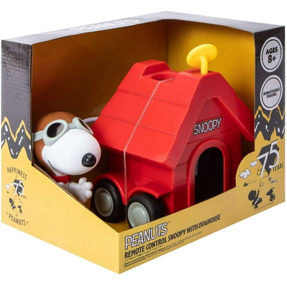 Peanuts Snoopy with Doghouse R/C Vehicle - Walmart.com