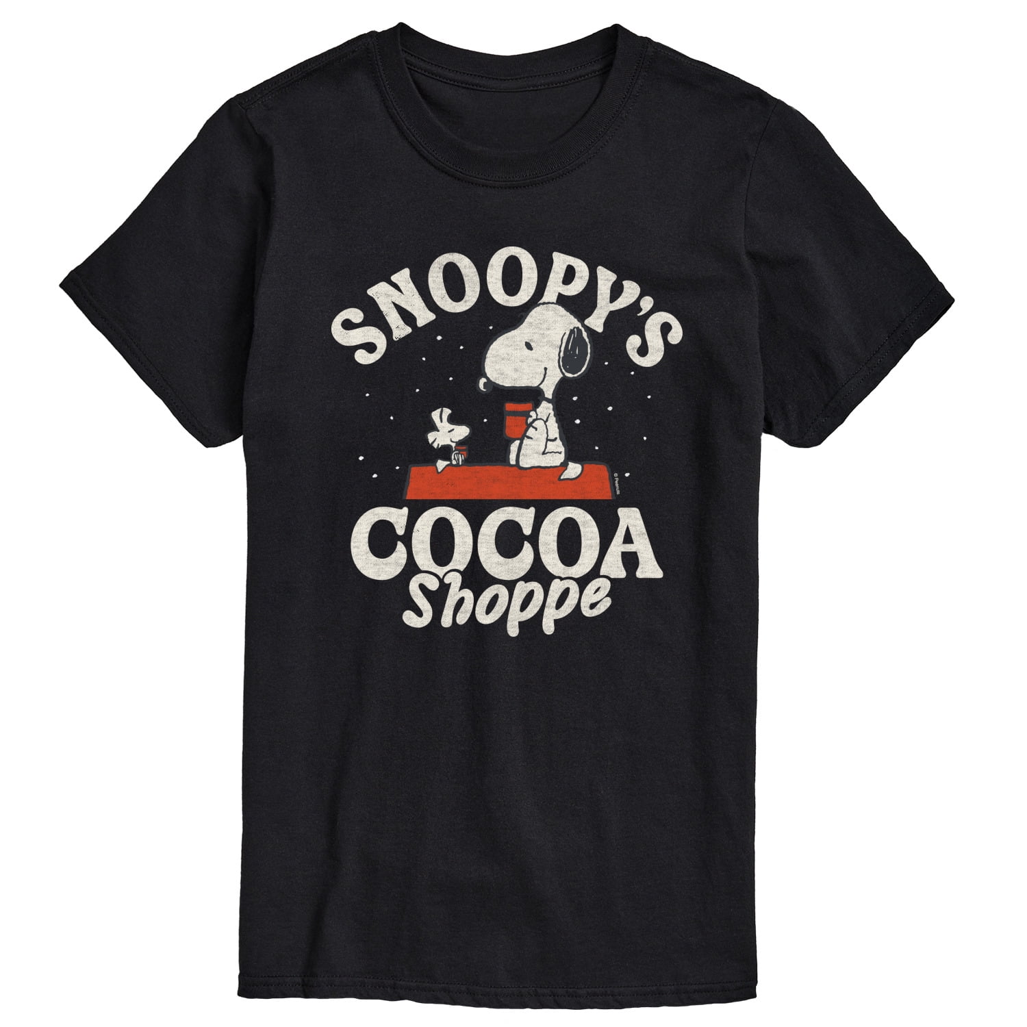 Peanuts - Snoopys Cocoa Shoppe - Men's Short Sleeve Graphic T-Shirt ...