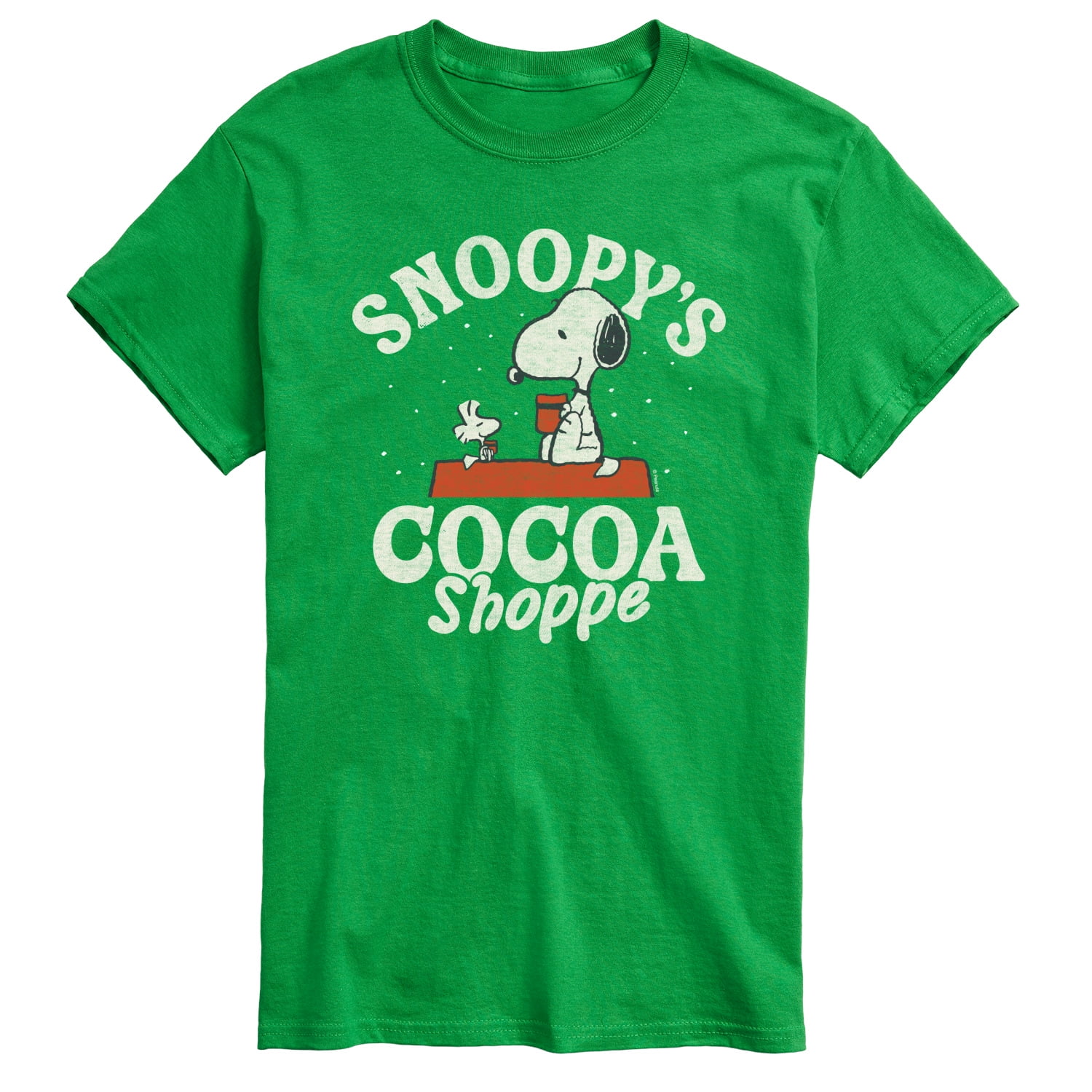 Peanuts - Snoopys Cocoa Shoppe - Men's Short Sleeve Graphic T-Shirt ...