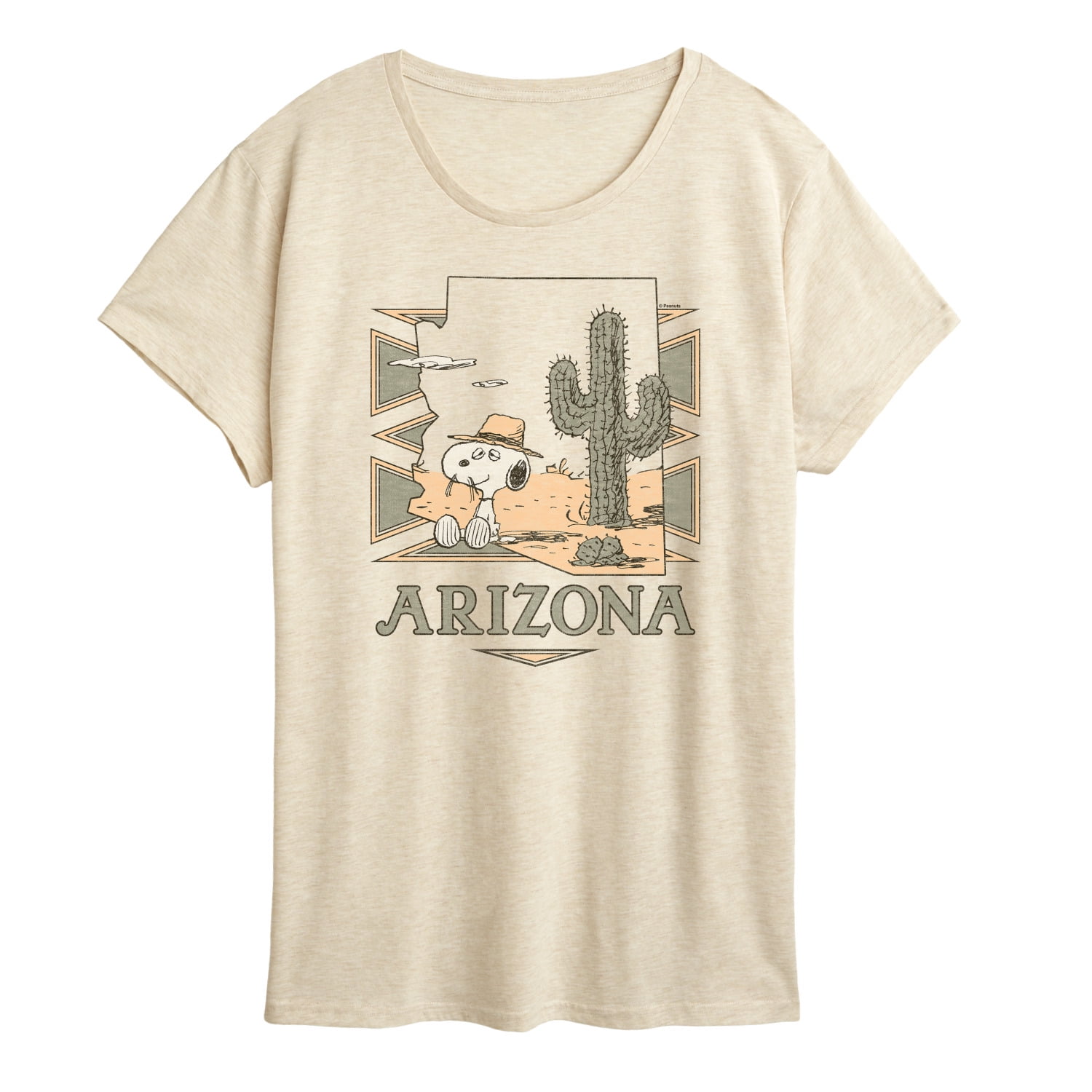 Peanuts - Spike Arizona - Women's Short Sleeve Graphic T-Shirt ...