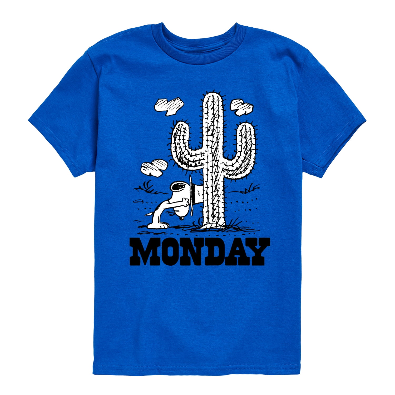 Peanuts - Spike Cactus Monday - Toddler & Youth Short Sleeve Graphic T ...