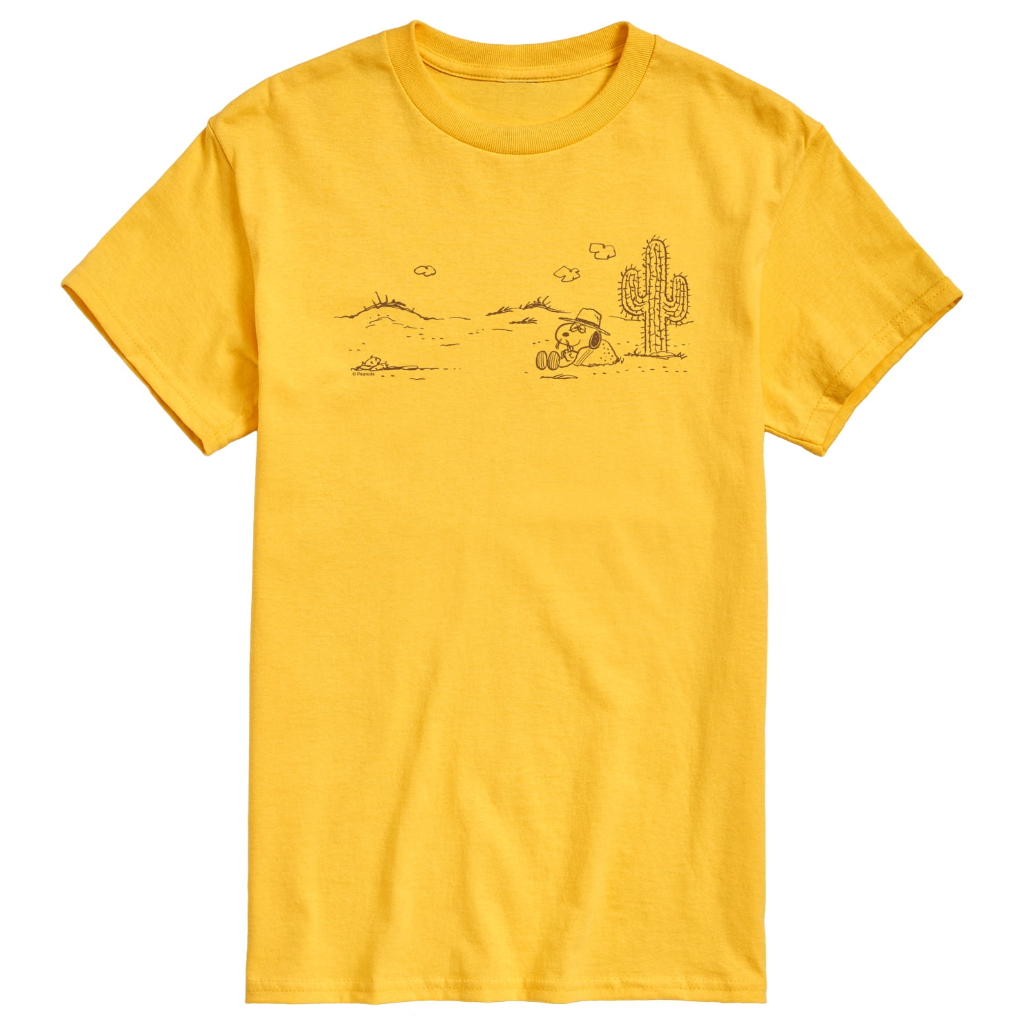 Peanuts - Spike Horizontal Desert - Men's Short Sleeve Graphic T-Shirt ...