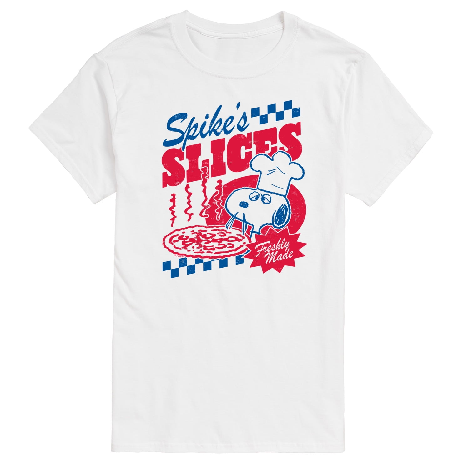 Peanuts - Spikes Slices - Men's Short Sleeve Graphic T-Shirt - Walmart.com