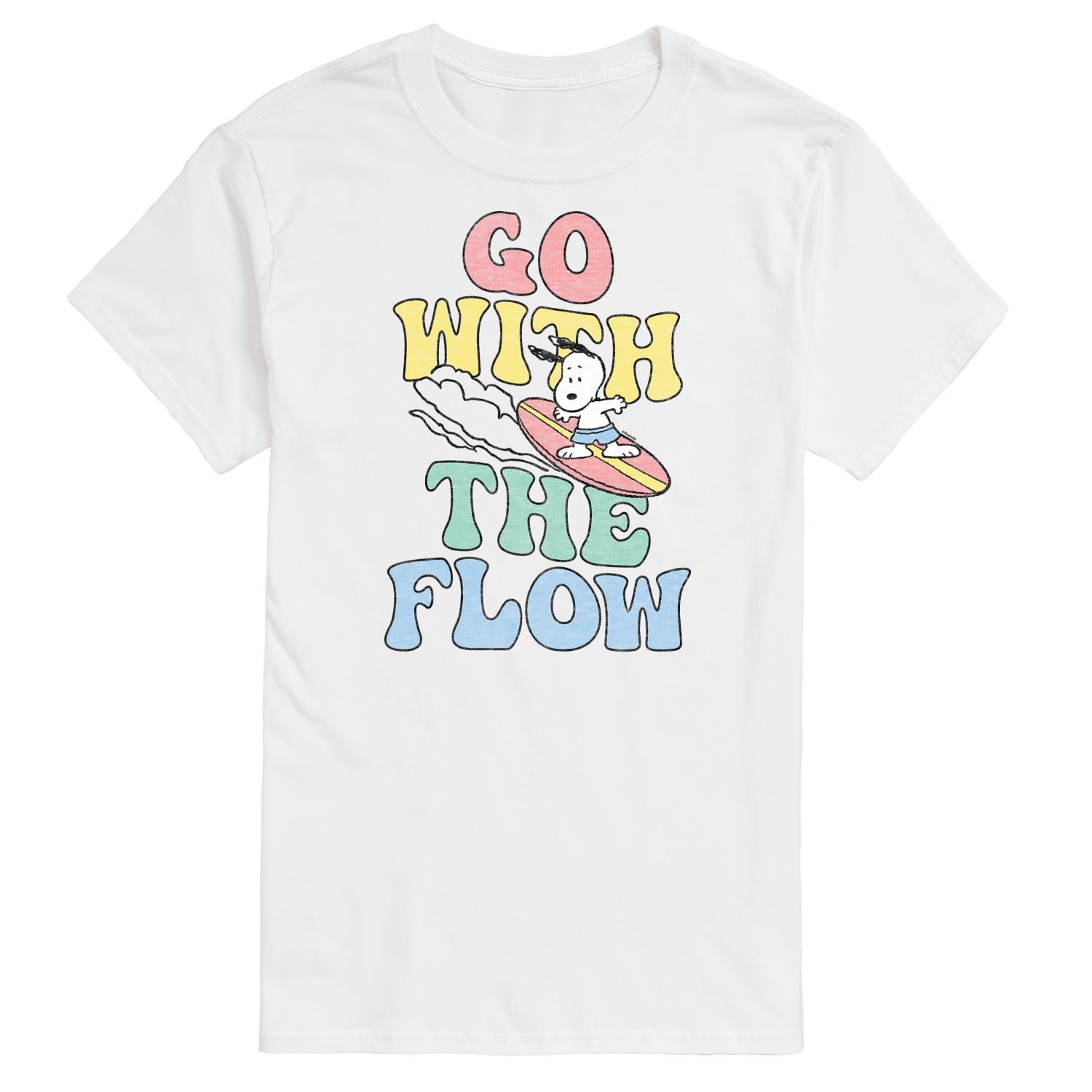Peanuts - Summer Edition - Snoopy - Go with the Flow - Men's Short ...