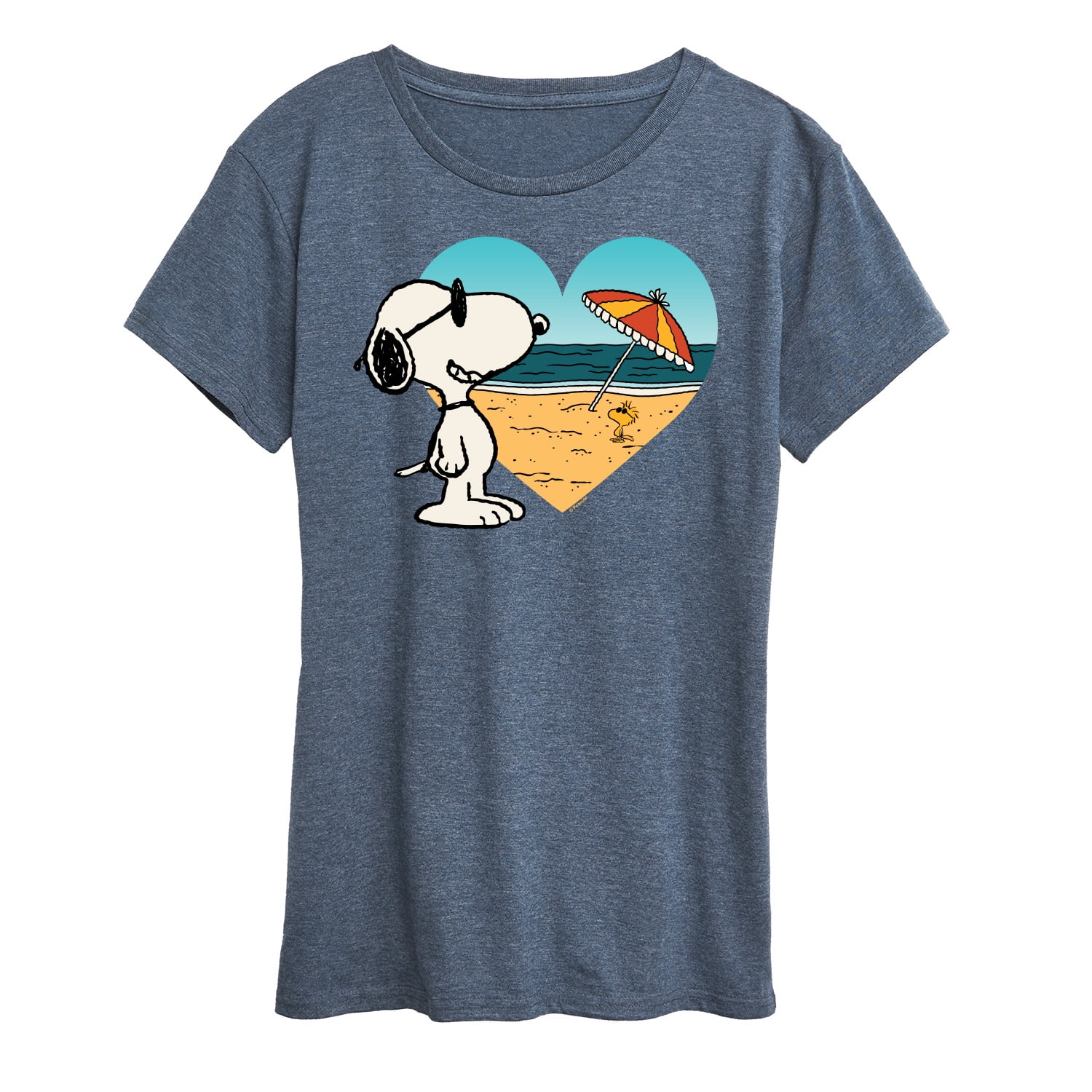 Peanuts - Summer Edition - Snoopy Hearts the Beach - Women's Short ...