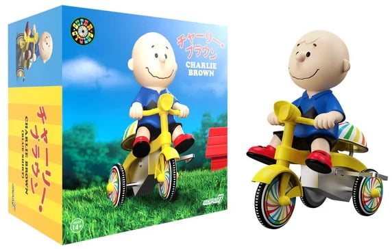 Peanuts Super Cycles - Charlie Brown (Blue w/ Yellow Trike) - Walmart.com