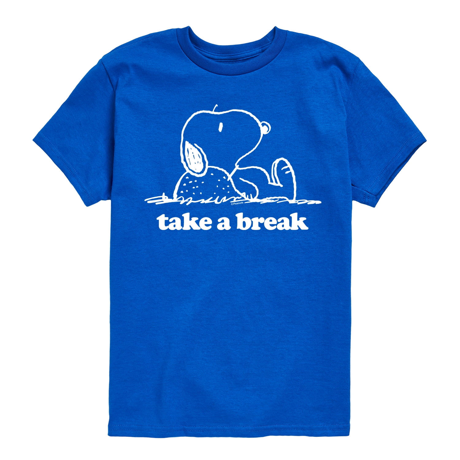 Peanuts - Take A Break - Toddler & Youth Short Sleeve Graphic T-Shirt ...