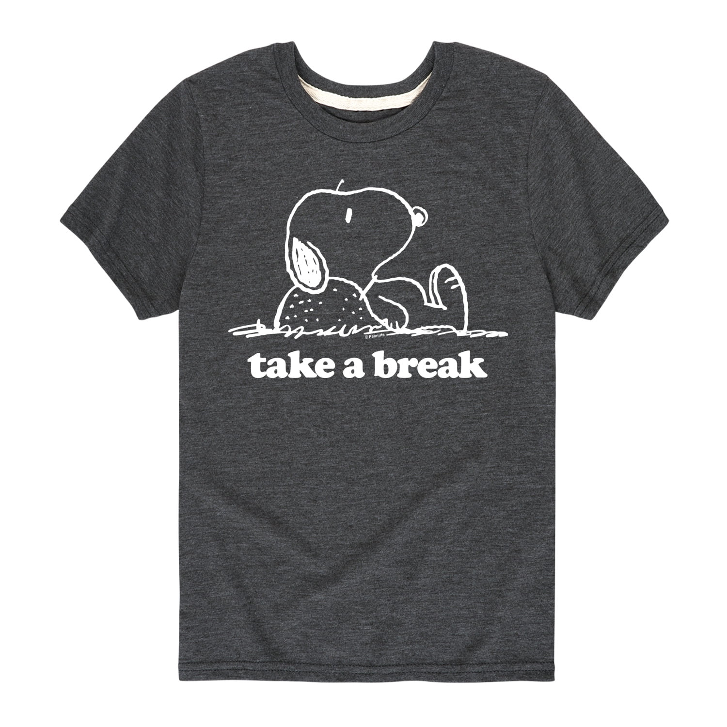 Peanuts - Take A Break - Toddler & Youth Short Sleeve Graphic T-Shirt ...