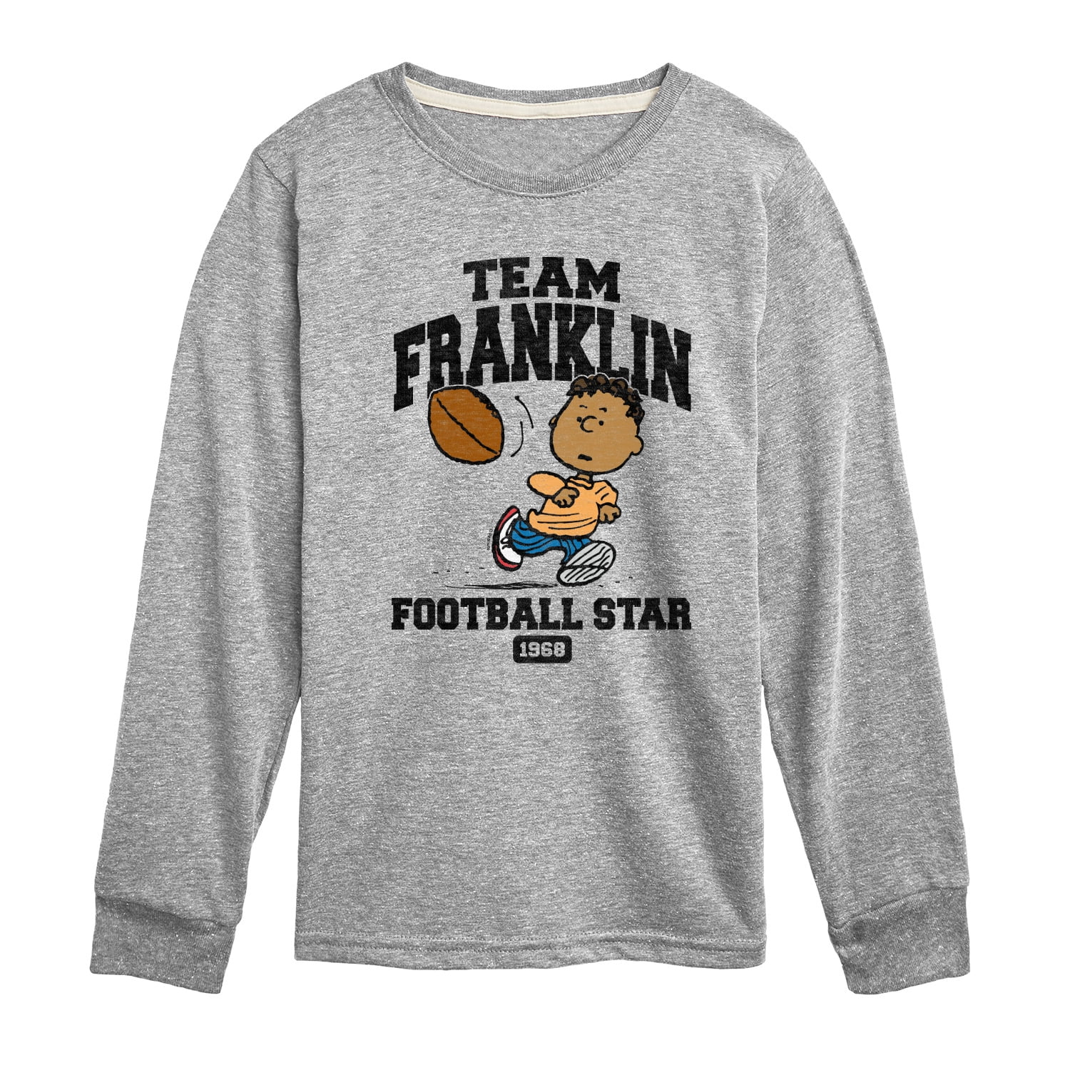 Peanuts - Team Franklin - Toddler & Youth Long Sleeve Graphic T-Shirt ...