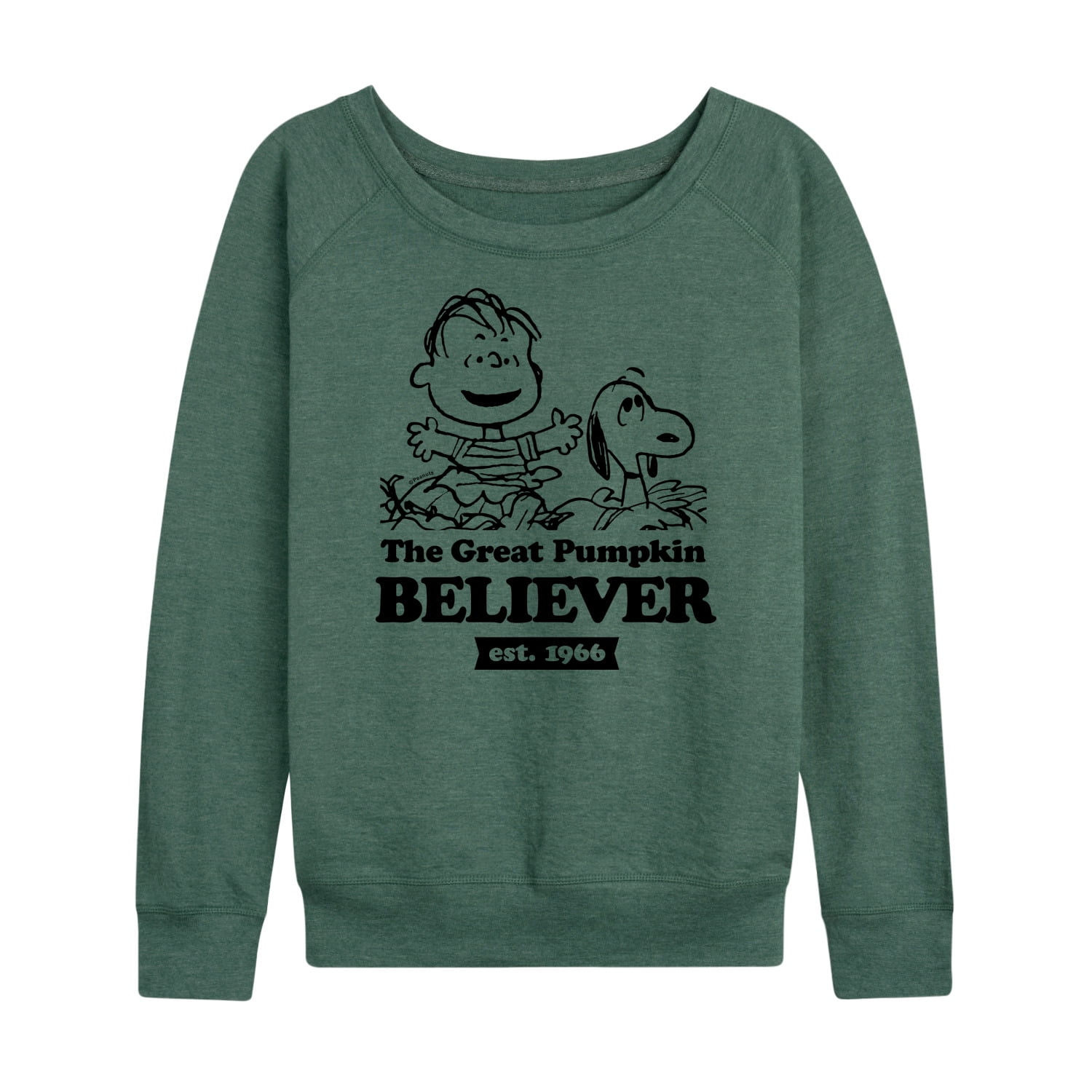 Peanuts - The Great Pumpkin Believer - Women's Lightweight French Terry ...