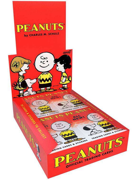 Peanuts Wax Packs Super 7 Trading Cards Colorway Exclusive Sealed Box
