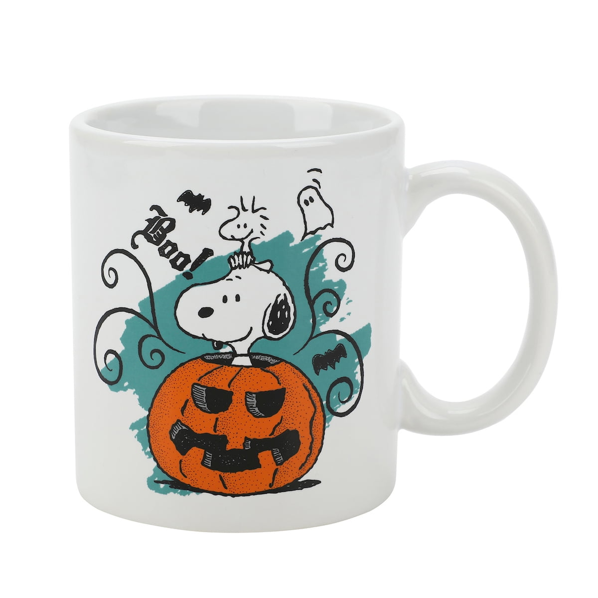 Peanuts Trick Or Treat Snoopy 16 Oz. Ceramic Mug - Walmart.com