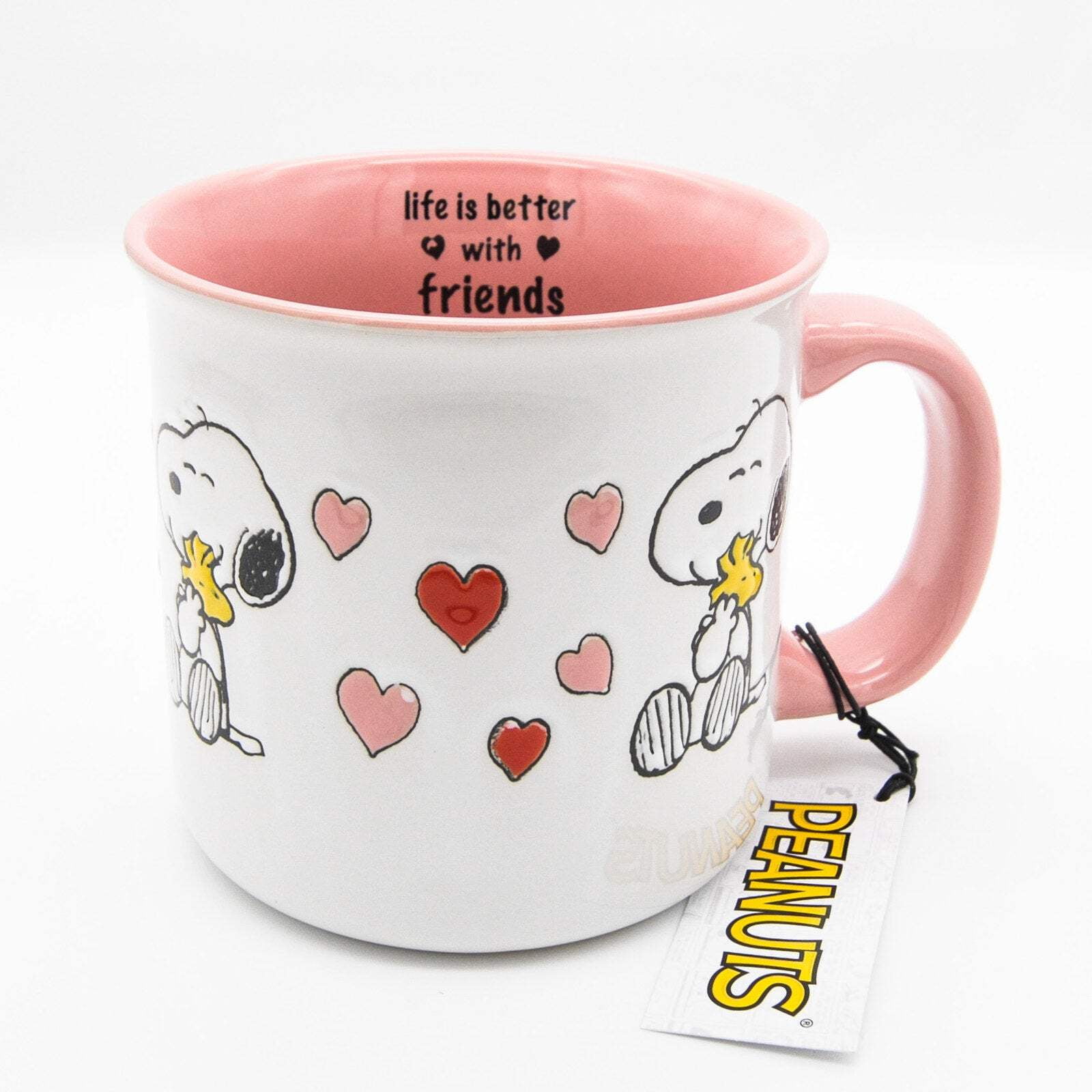 Peanuts Valentine’s Day Mug, Snoopy and Woodstock, Best Friend Mug ...