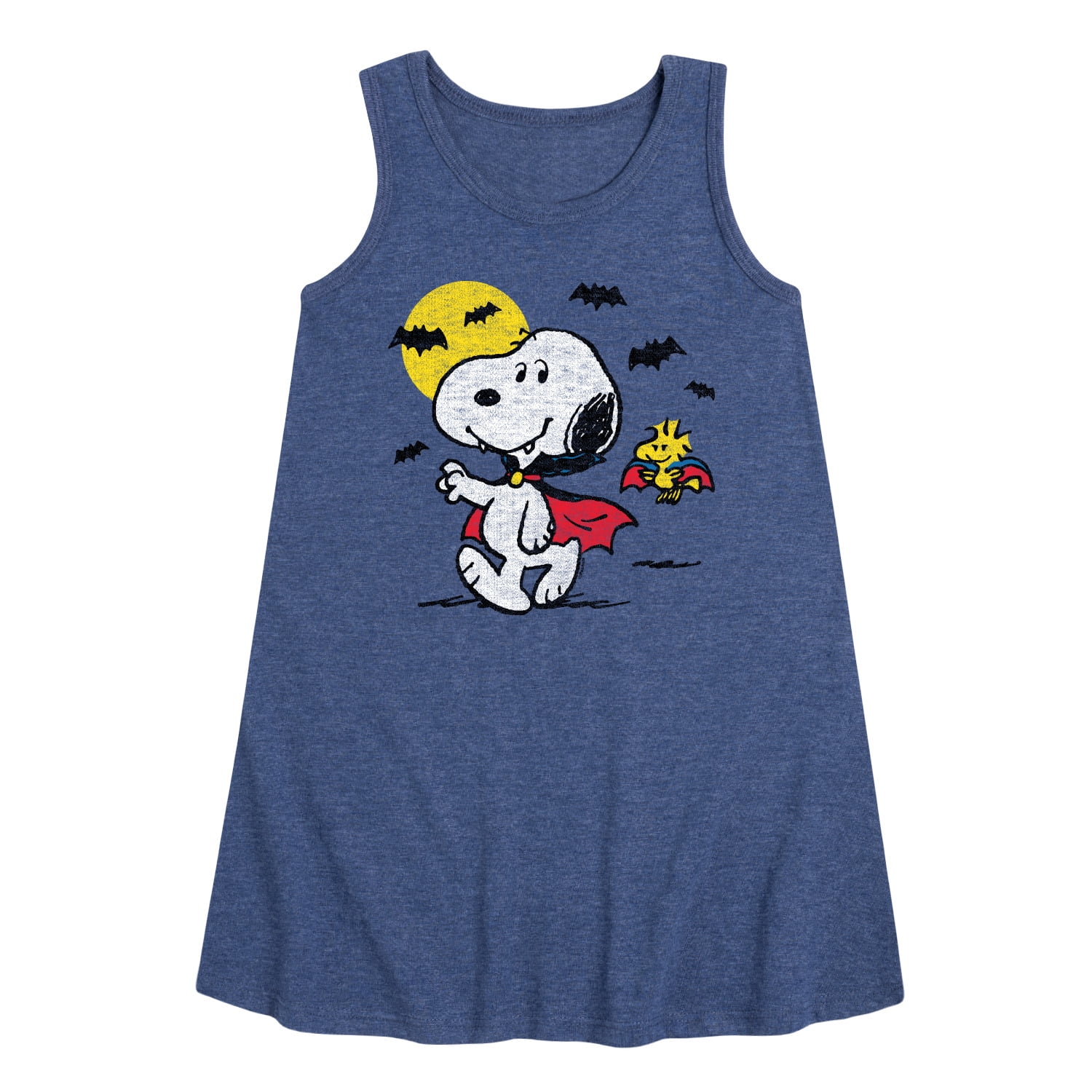 Peanuts - Vampire Snoopy - Toddler and Youth Girls A-line Dress ...