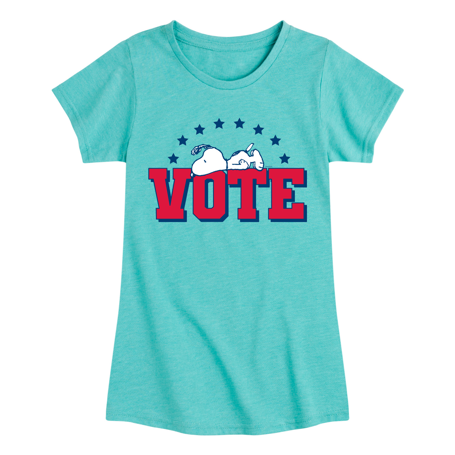 Peanuts - Vote Snoopy - Toddler & Youth Girls Short Sleeve Graphic T ...