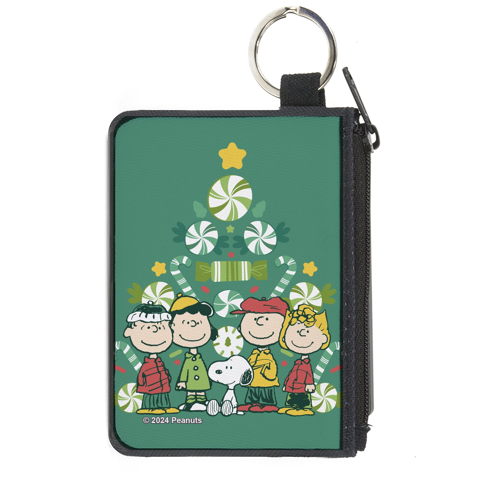 Peanuts Wallet, Coin Purse, Peanuts Holiday Christmas Tree Group Pose ...